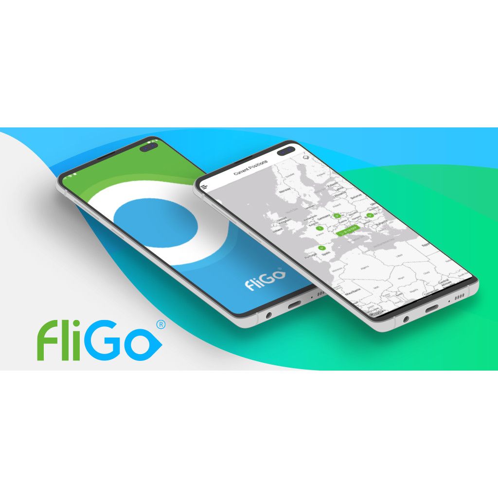 GPS проследяващо устройство fliGo с мобилно приложение за Android и iOS ...