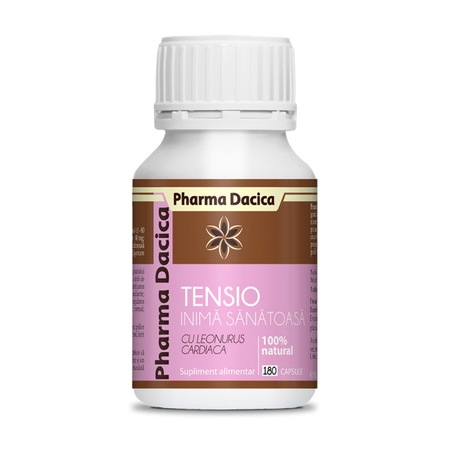 Capsule Tensio, Sistem Cardiovascular, Tensiune, 180 capsule - eMAG.ro