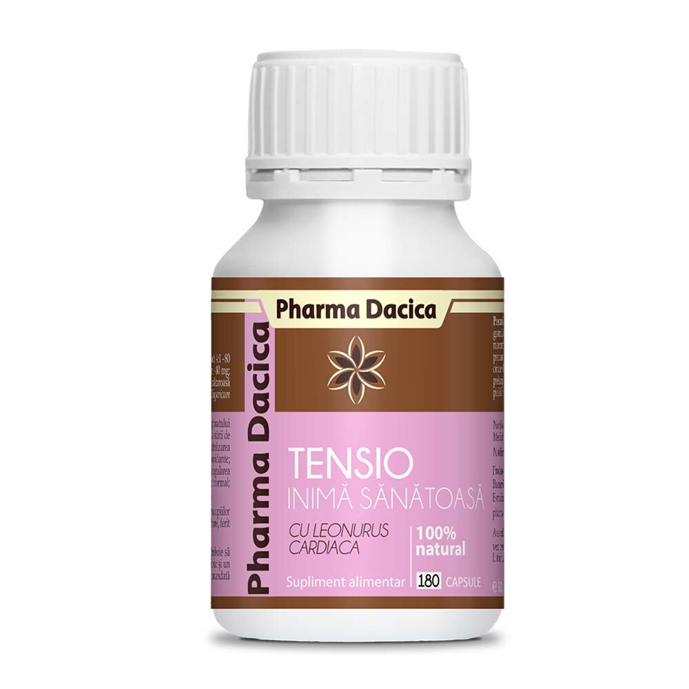 Capsule Tensio, Sistem Cardiovascular, Tensiune, 180 capsule - eMAG.ro