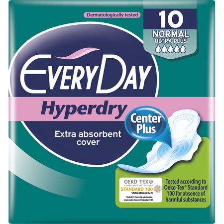 Absorbante Everyday Hiperdry Normal 10 buc - eMAG.ro