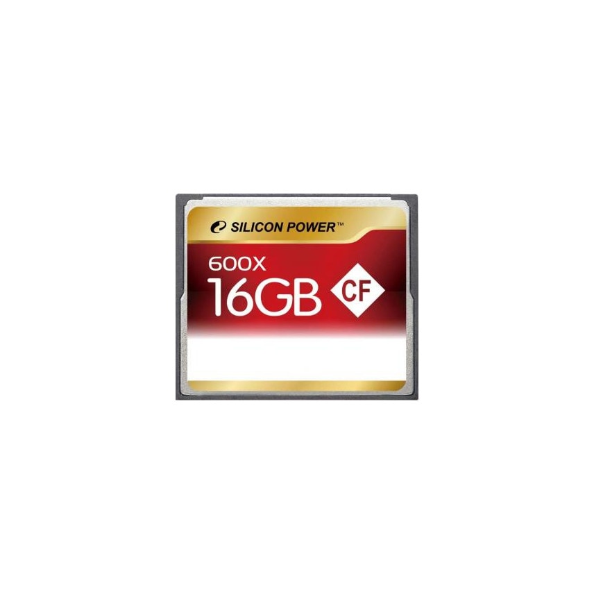 Card memorie Silicon Power Compact Flash 600X, 16GB - eMAG.ro