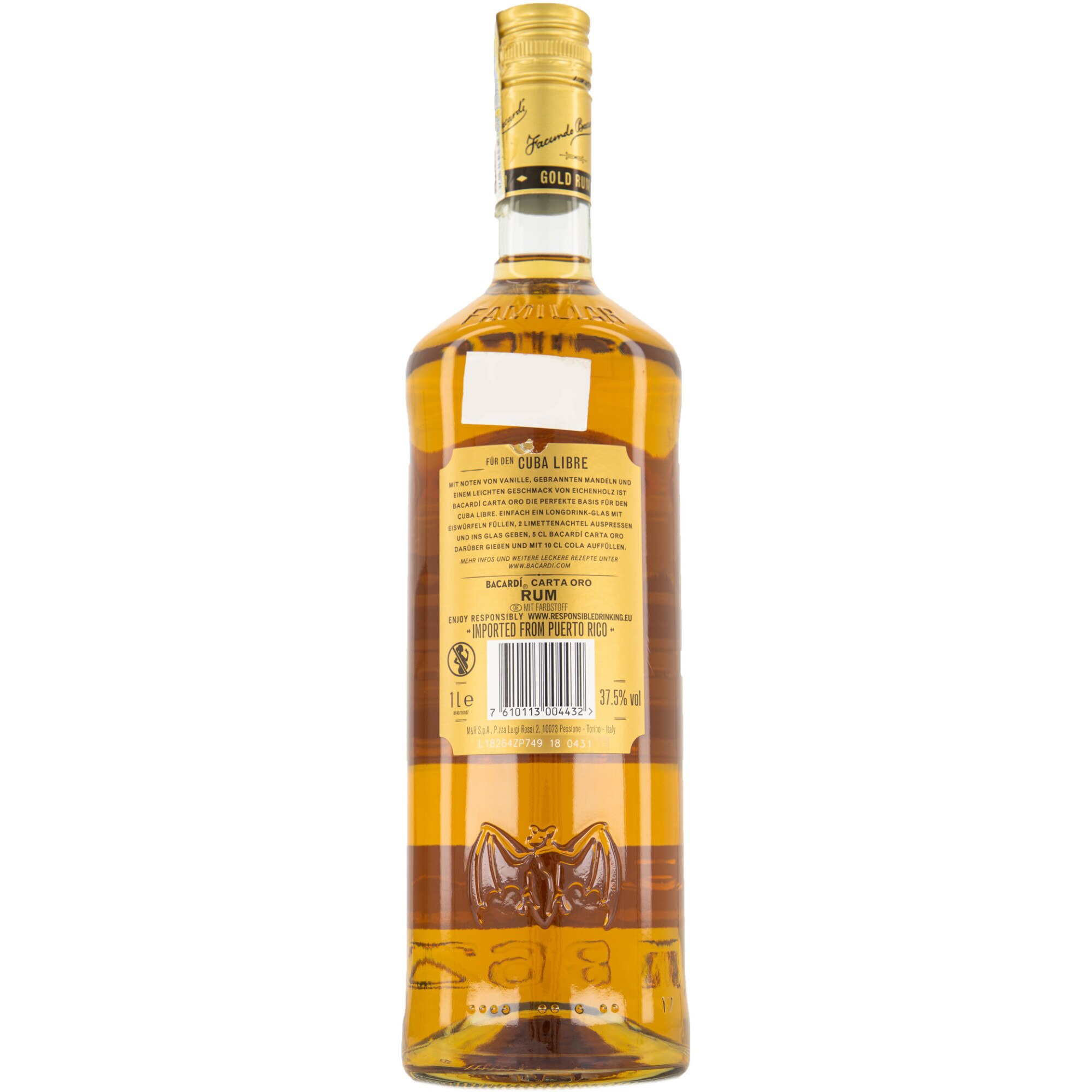 Rom Bacardi Oro, 1l - eMAG.ro
