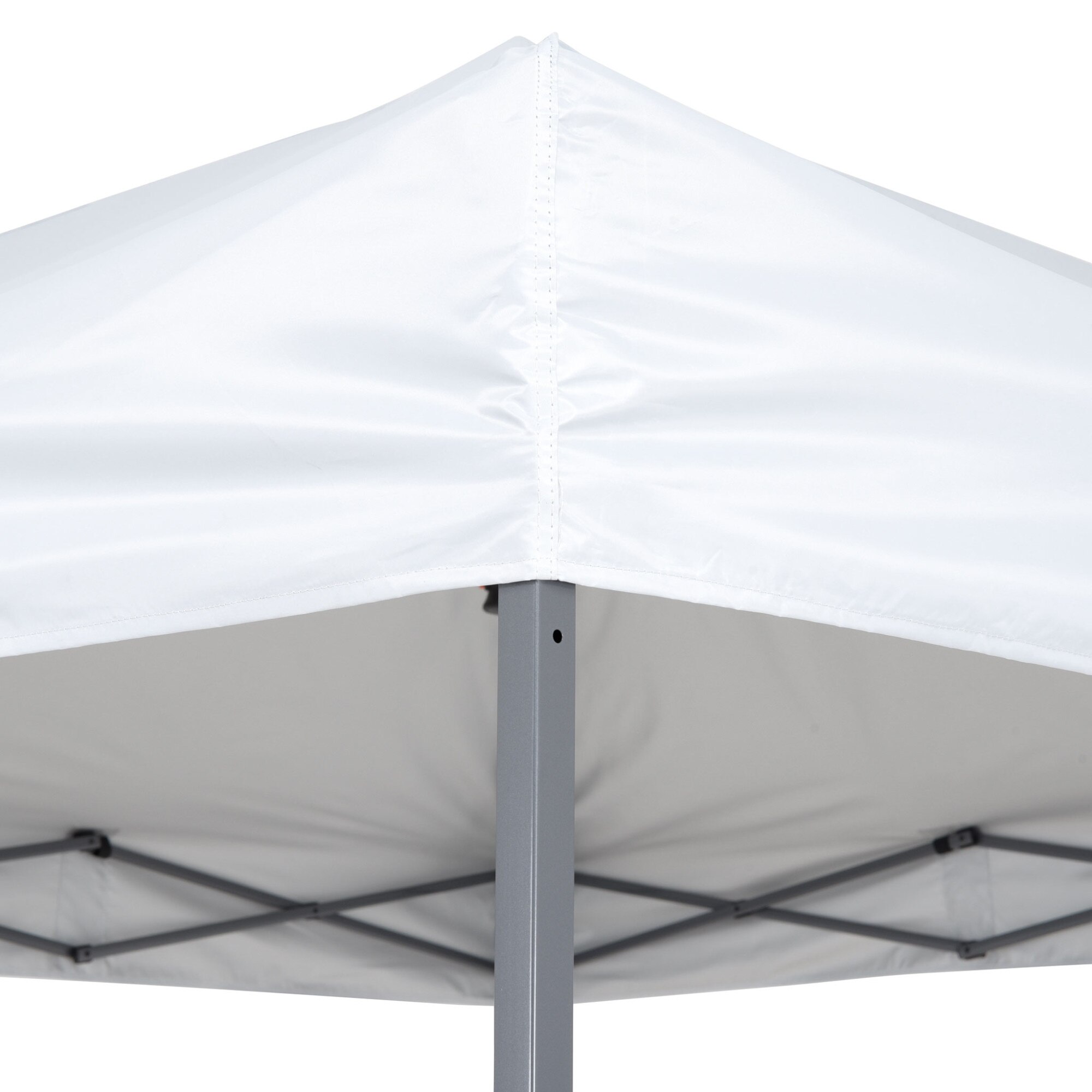 Pavilion pliabil FESTIVAL 300x300cm gri/alb - eMAG.ro