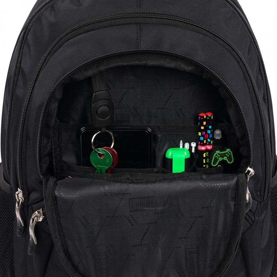 Ghiozdan Scolar, 4 Compartimente, Ergonomic, Impermeabil, Colectia St ...