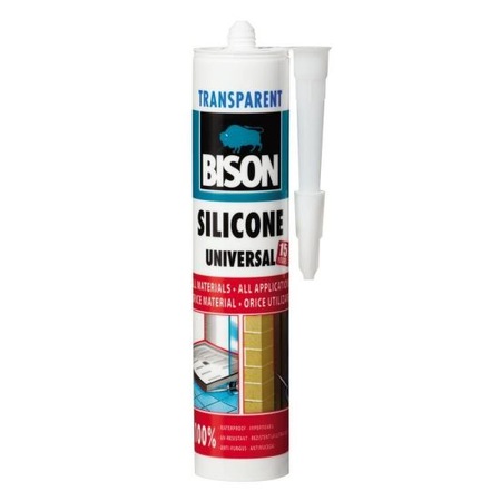 Silicon universal Bison, 280ml, Transparent - eMAG.ro