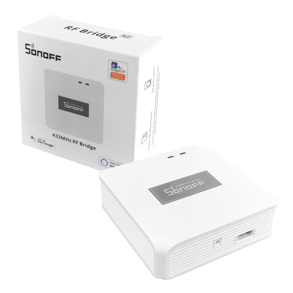 Hub inteligent Sonoff Bridge RF R2, Control aplicatie, 433 Mhz - eMAG.ro