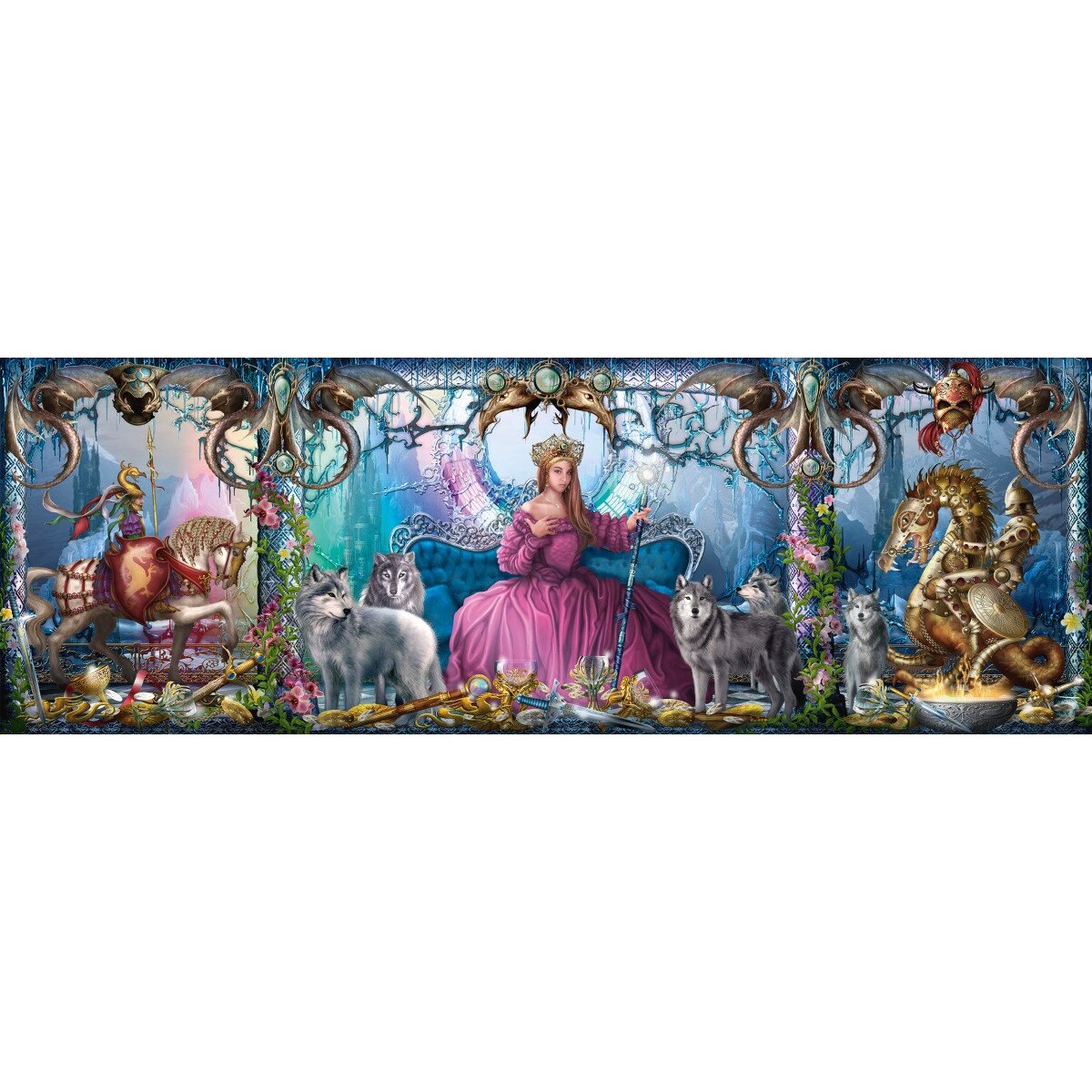 Puzzle Schmidt - Ice Palace, 1.000 piese (59612) - eMAG.ro