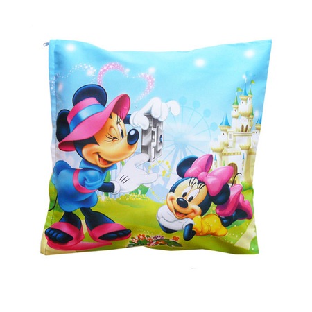 Fata de perna poza Minnie, 40x40 cm - eMAG.ro