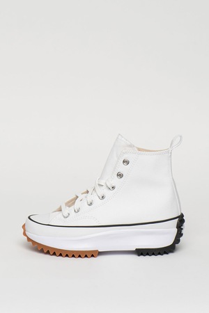 Converse, Tenisi inalti unisex cu talpa flatform Run Star Hike, Alb ...