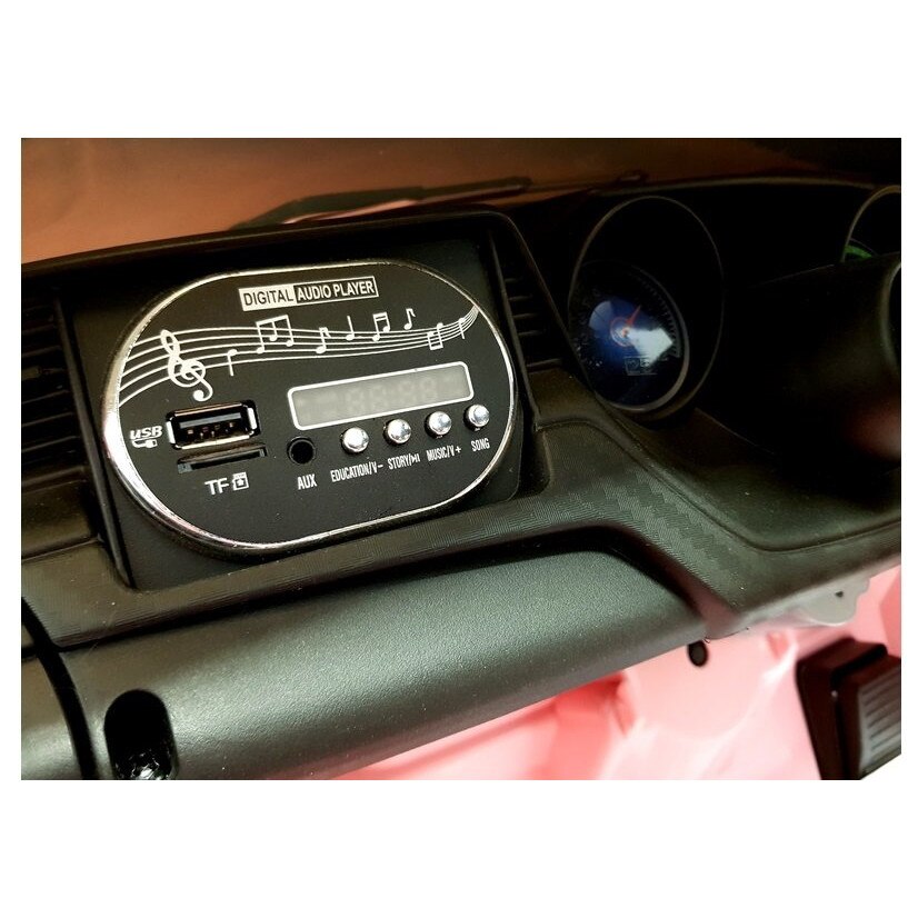 Masina pentru copii, BSD, Plastic/Cauciu, Control telecomanda, 3 trepte ...