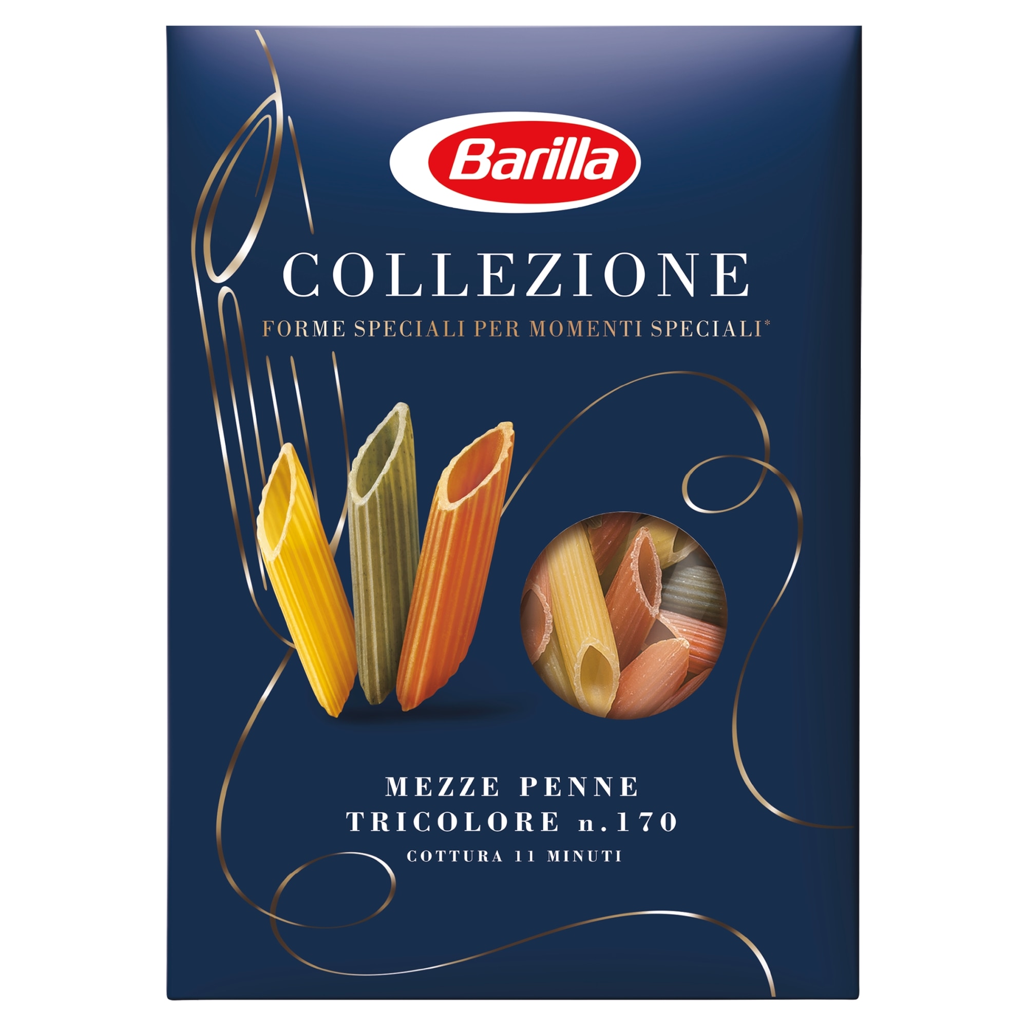 Къса паста Barilla tricolor mezze penne, 500гр - eMAG.bg