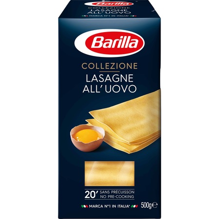 Paste scurte cu ou lasagna Barilla, 500g - eMAG.ro