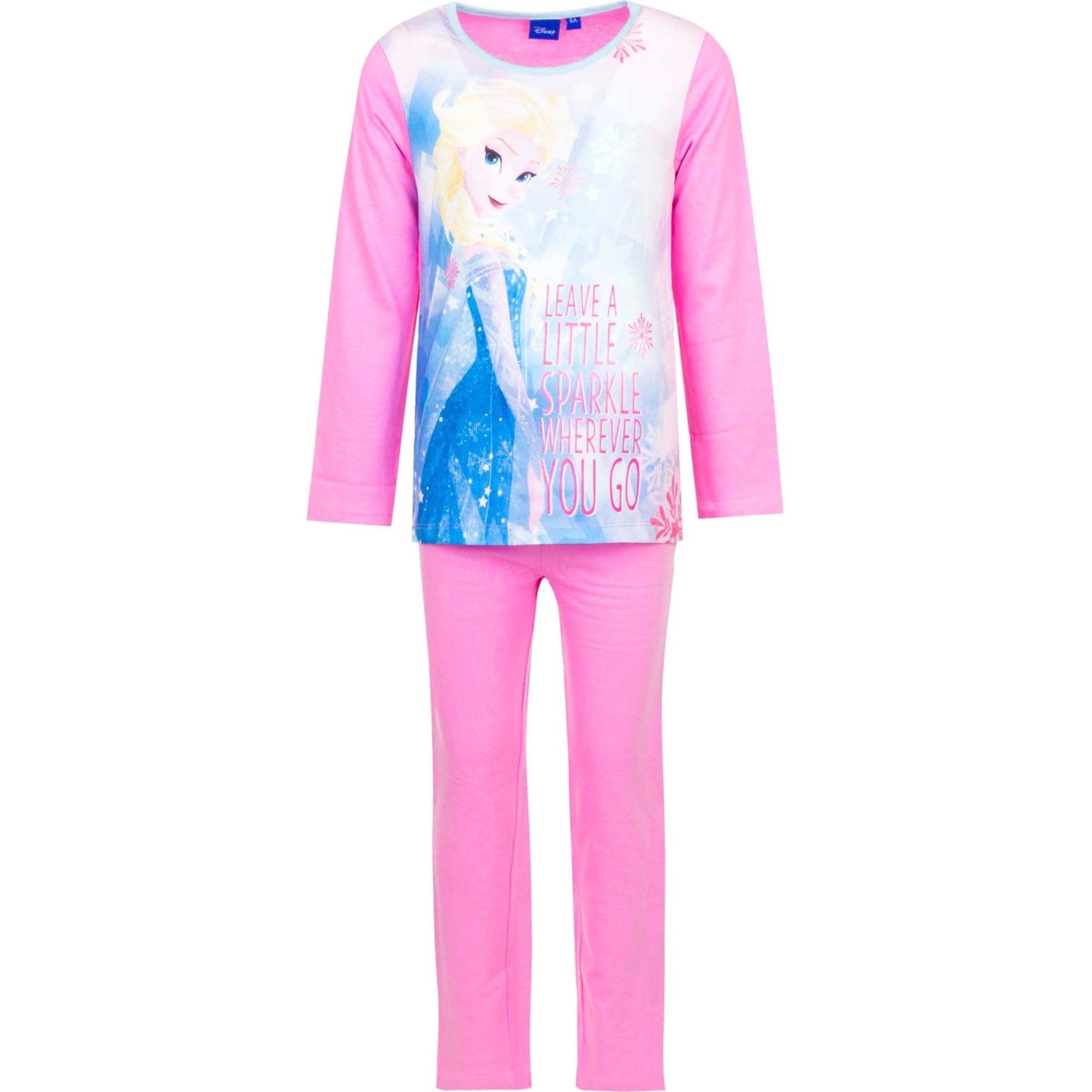 Pijama fete, Frozen, Elsa, roz, 6 ani - eMAG.ro