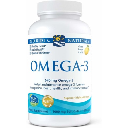 NORDIC NATURALS Omega-3 690mg (EPA DHA Support Brain and Heart Health ...