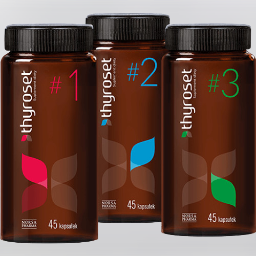 Supliment alimentar Thyroset Norsa Pharma, Complex de multivitamine si ...