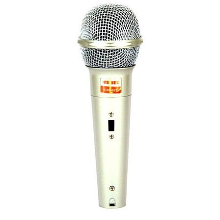 Microfon dinamic cu fir DM-501, cablu 2 m,Culoarea Argintiu - eMAG.ro