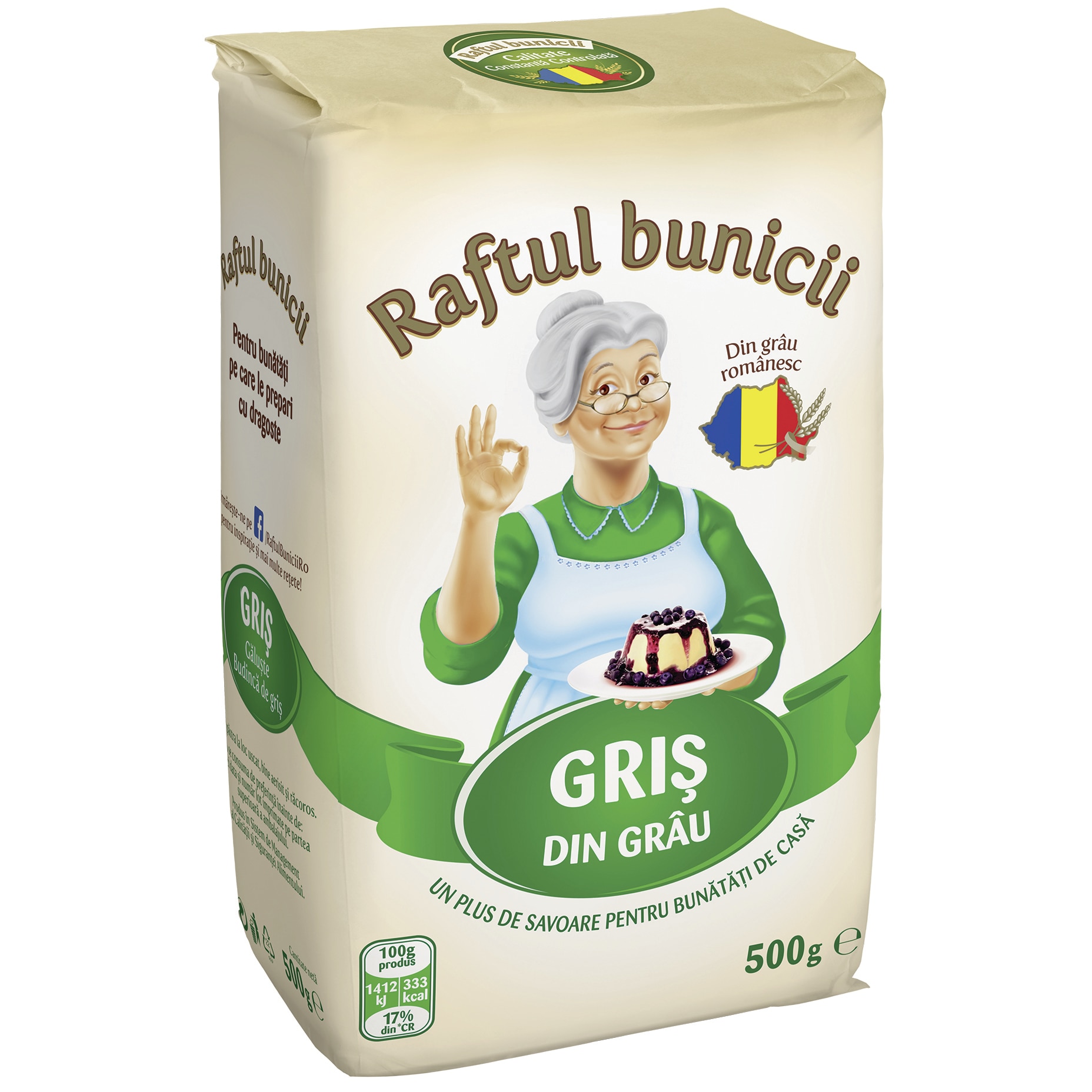 Gris Raftul Bunicii, 500g - eMAG.ro
