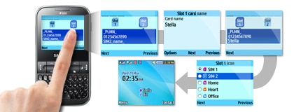 Telefon mobil Samsung C3222 Chat, DualSim, Silver - eMAG.ro