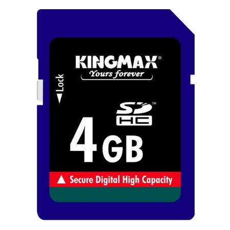 Card de memorie Kingmax SDHC 4GB, Class 4 - eMAG.ro