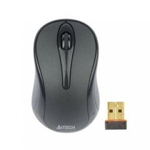 Mouse A4Tech G3-280, No shaking Wireless, USB, Negru - eMAG.ro