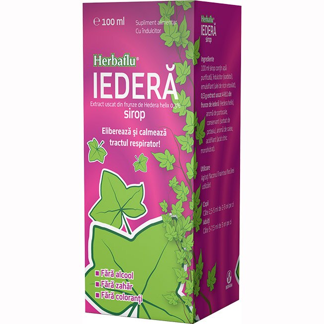 Sirop Herbaflu® Iedera, 100ml - eMAG.ro