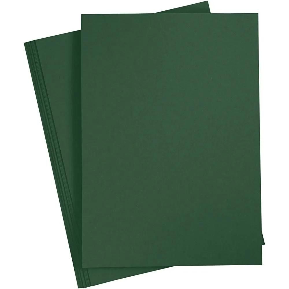 Set 6 coli A4 carton 180 g/m2 - Fir Green - eMAG.ro