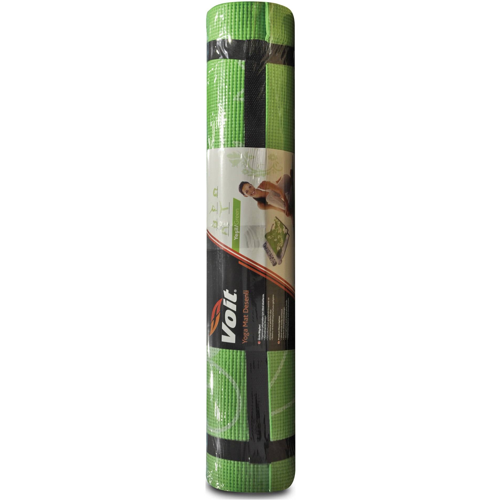 Saltea yoga Voit Floral tribe, dimensiune 173 x 61 cm, 0.6 cm grosime ...