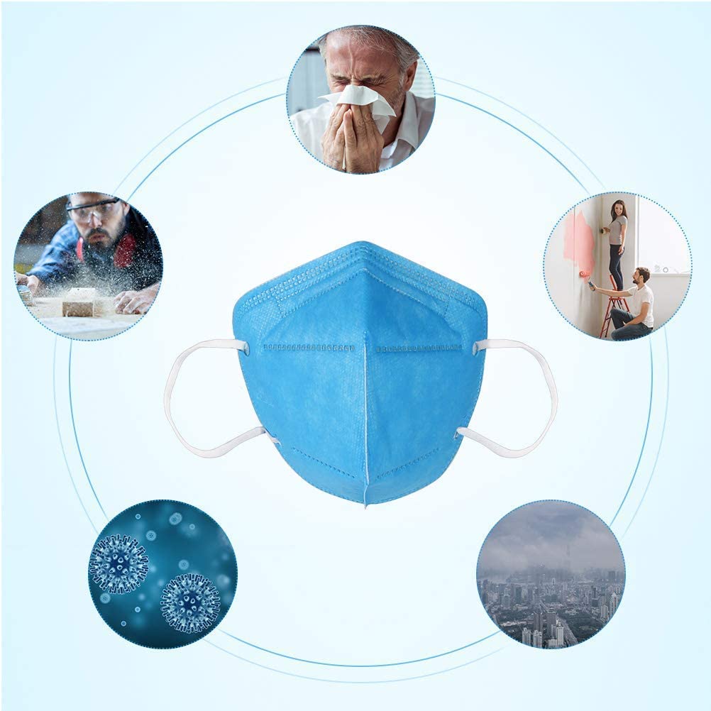 Masca respiratorie N95/FFP3 fara supapa set 5 buc filtrare 97% ...