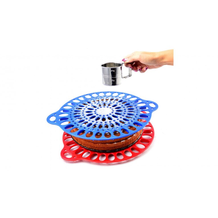 Dispozitiv pentru portionat/ornat tort 31,5x1,5cm - eMAG.ro