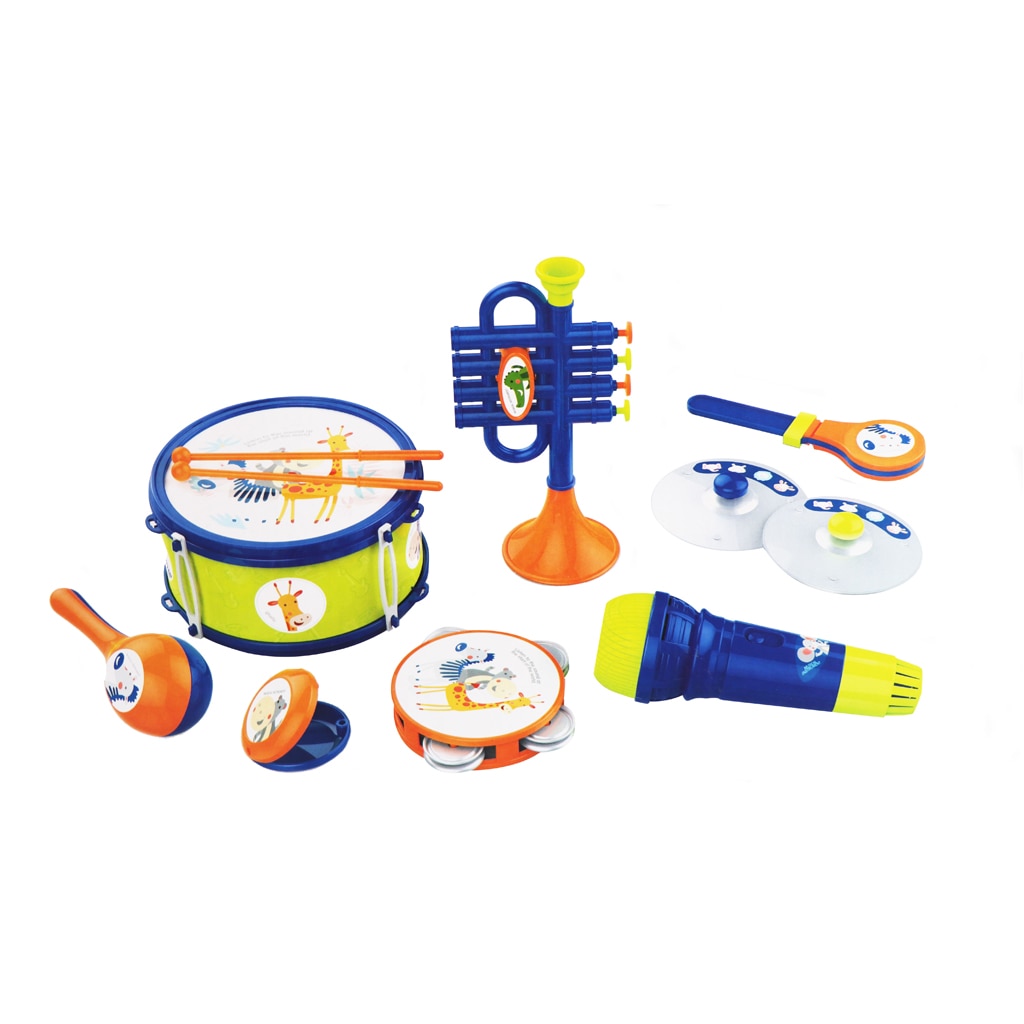 Set instrumente muzicale, multicolor, +3 ani - eMAG.ro