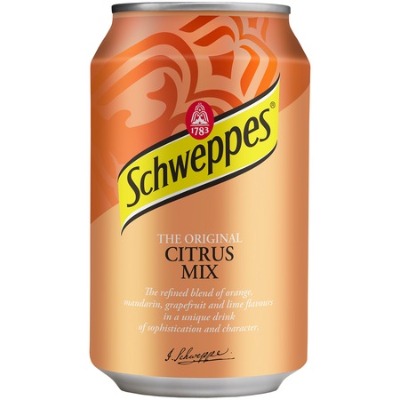 Schweppes Citrus Mix szénsavas üdítőital, 0,33 l - eMAG.hu