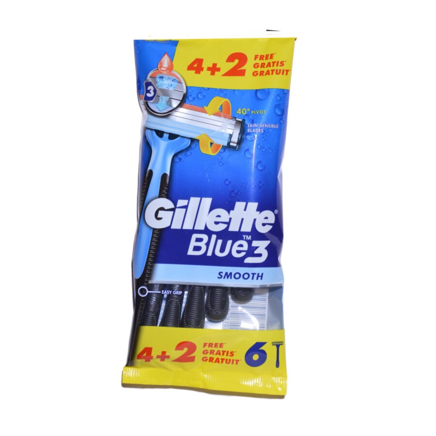 Gillette Blue III Smooth 3 pengés borotva 6db - eMAG.hu