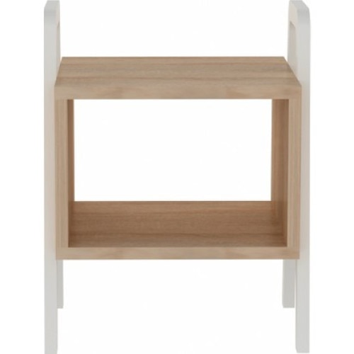 Noptiera, design modern, Alb/Somona, Sanal - eMAG.ro