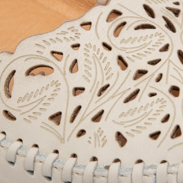 Pantofi Albi pikolinos perforati piele naturala 655-0906 - eMAG.ro