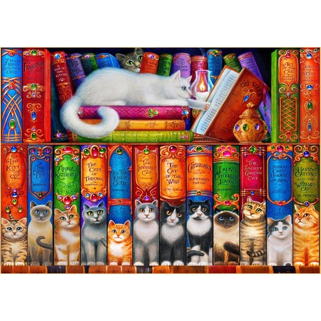 Bluebird - Cat Bookshelf 150 db-os puzzle - eMAG.hu