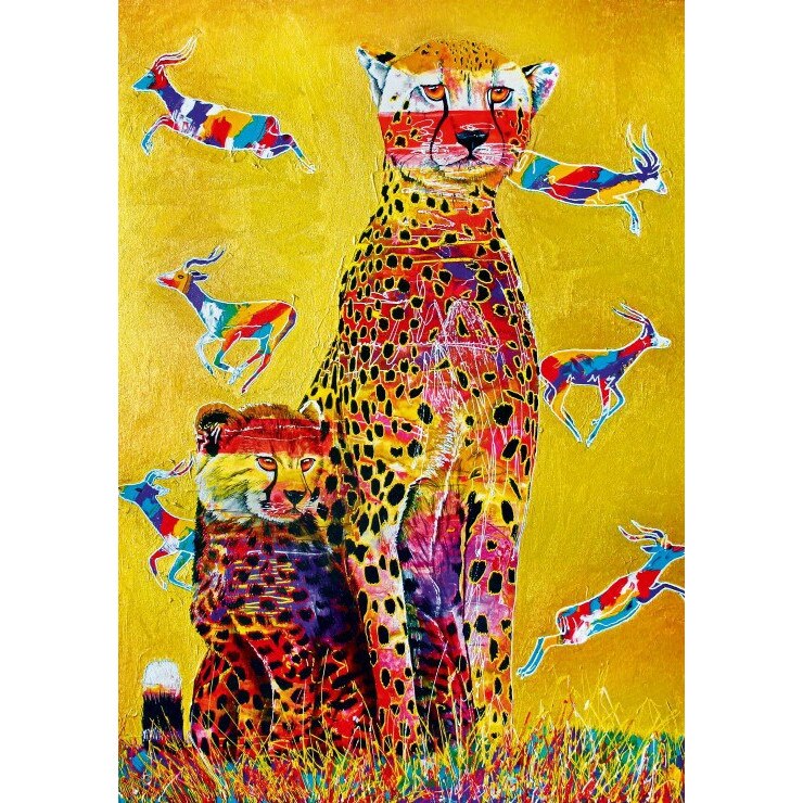 Пъзел Bluebird - Африкански часовник, 1000 части (70301-P) - eMAG.bg