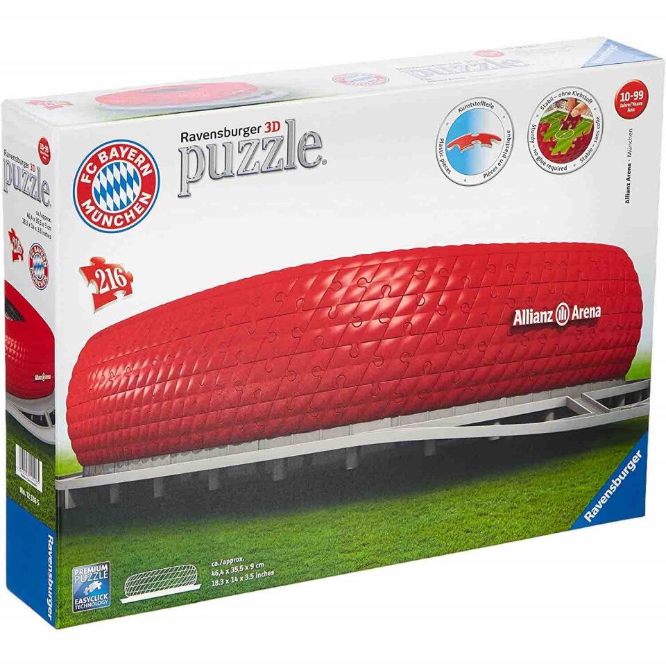 Puzzle 3D Allianz Arena, 216 Piese - eMAG.ro