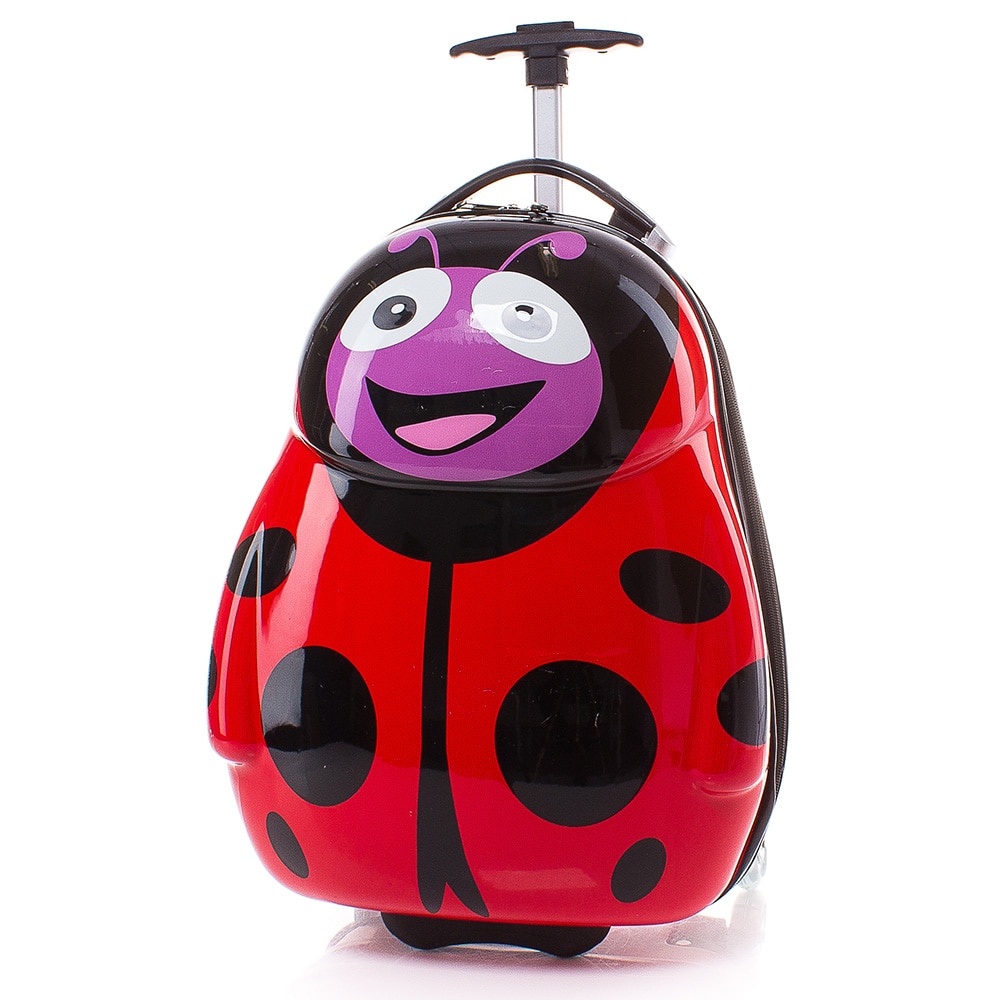 Valiza cu roti Perect line T1012-05, Rosu - eMAG.ro