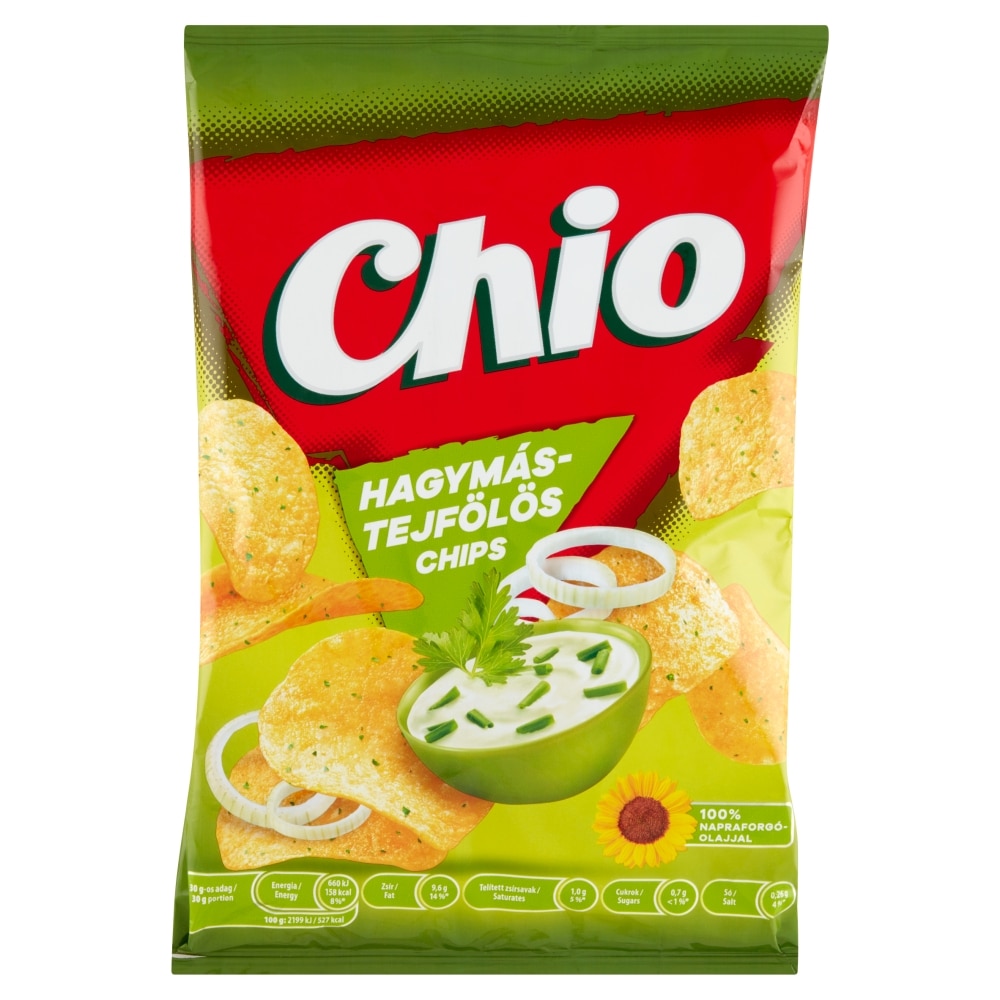 Chio Chips Hagymás-tejfölös burgonya chips, 70 g - eMAG.hu