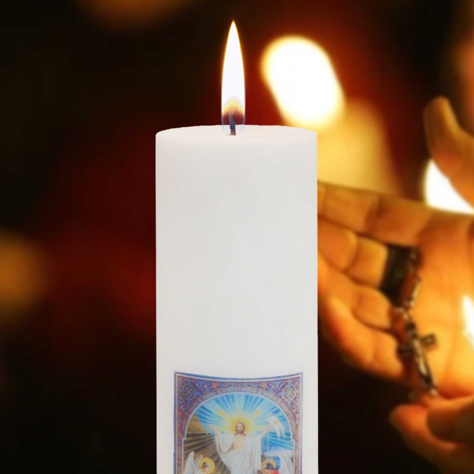 Свещ паскал тип 2C H30cm D3.5cm - eMAG.bg