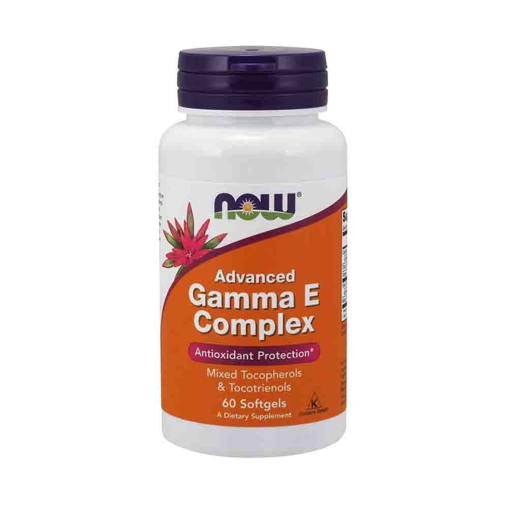 Advanced Gamma E Complex (Vitamina E), Now Foods, 60 softgels - eMAG.ro