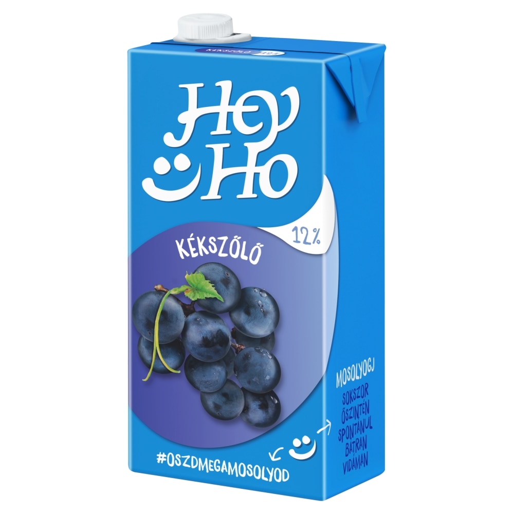 Hey-ho Kékszőlő gyümölcslé, 12%, 12x1l - eMAG.hu