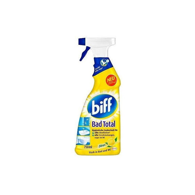 Spray curatare baie Biff Bad Total Bathroom & Toilet, 900 ml - eMAG.ro