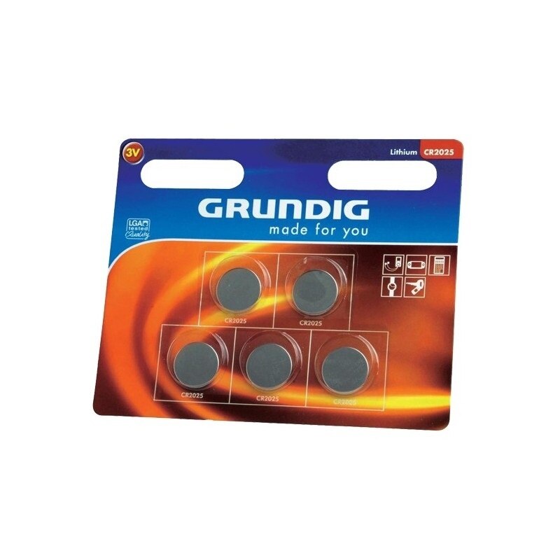 Set baterii Grundig 8711252345611, 5 bucati, 3V, 150 mAh - eMAG.ro