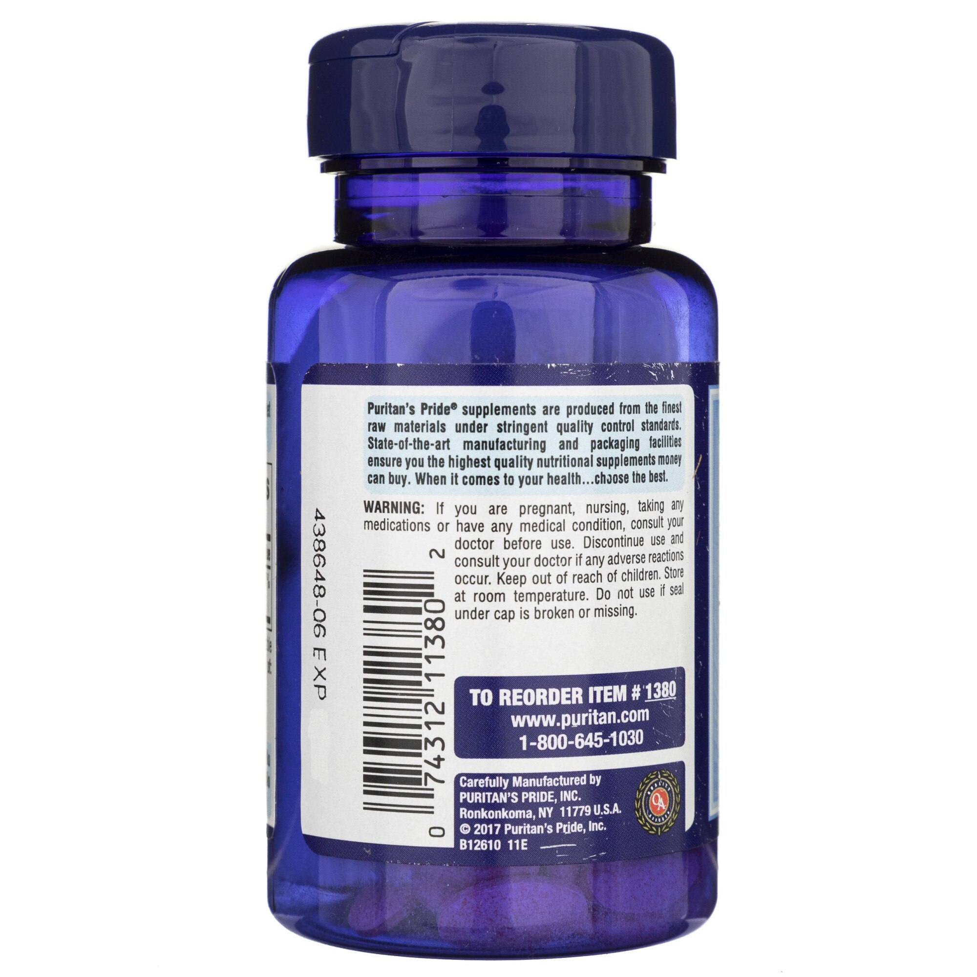 Suplimente nutritive Puritan's Pride Vitamina B-12 1000 mcg, 100 ...