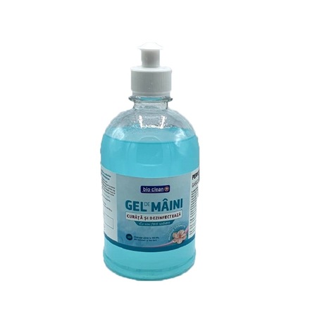 Gel anti bacterian pentru maini Bio Clean, 500ml - eMAG.ro