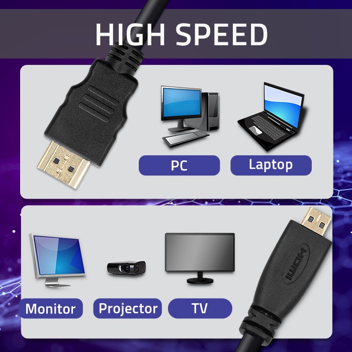 Cablu HDMI - Micro HDMI, 3m, Qoltec - eMAG.ro