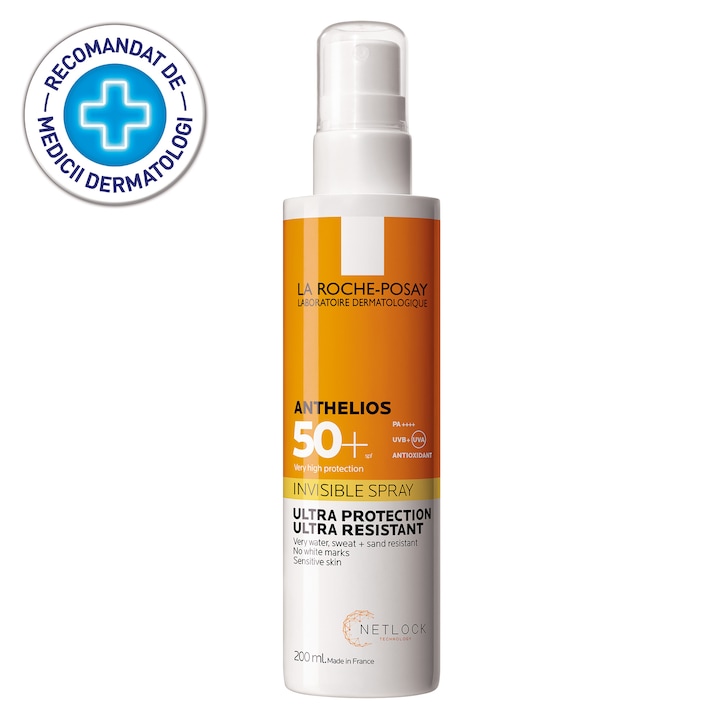 Spray invizibil cu protectie solara pentru corp La Roche-Posay ...