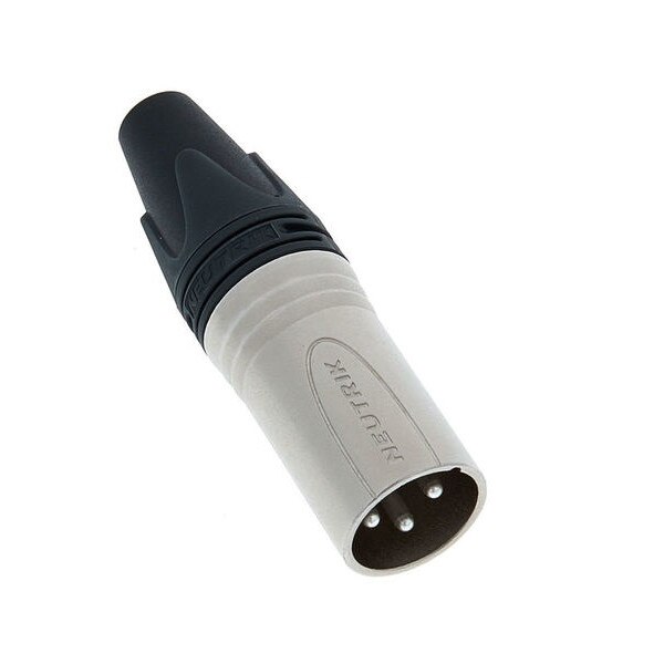 Аудио XLR щепсел, Neutrik, мъжки XLR, 3 пина - eMAG.bg