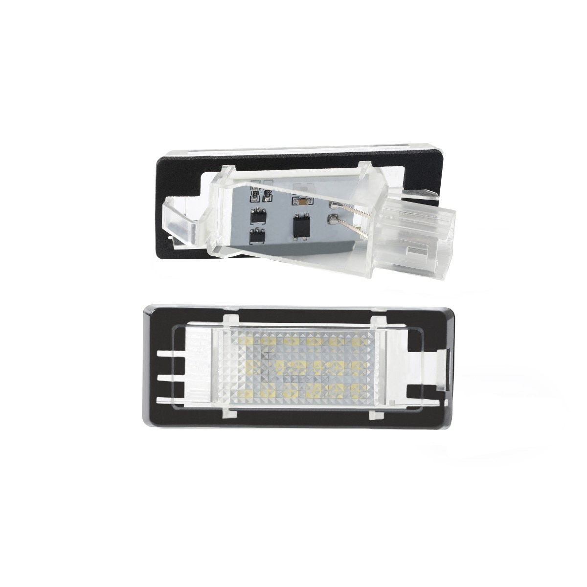 Set 2 bucati, lampi numar led pentru Dacia Duster I, fabricatie 2010 ...